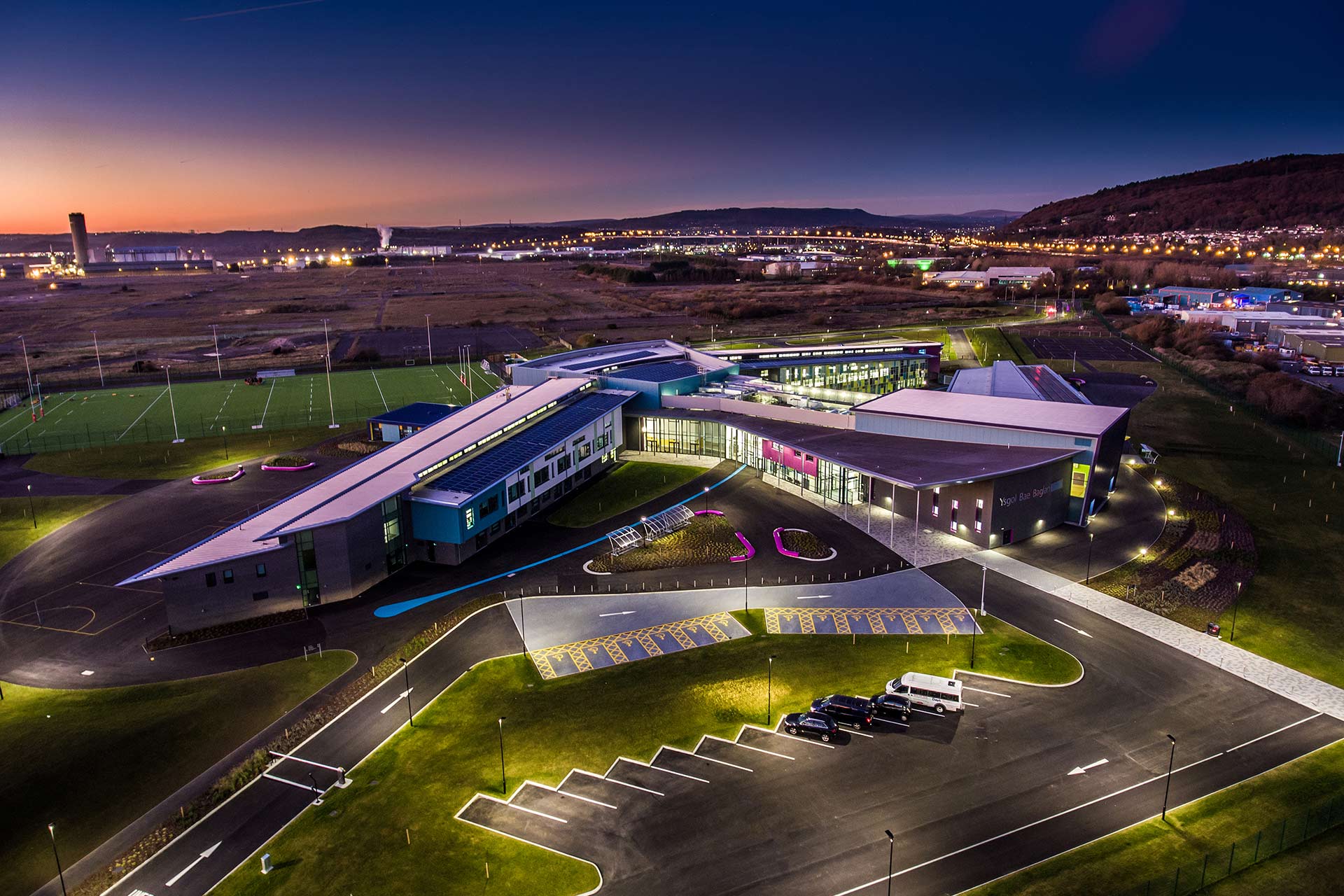 Ysgol Bae Baglan named Best Designed Building in Wales