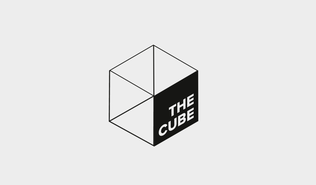 The Cube building branding and signage - Stride Treglown
