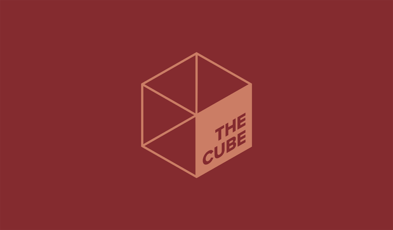 The Cube building branding and signage - Stride Treglown