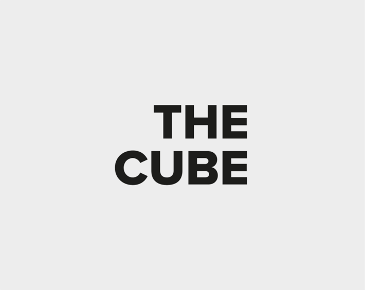 The Cube building branding and signage - Stride Treglown