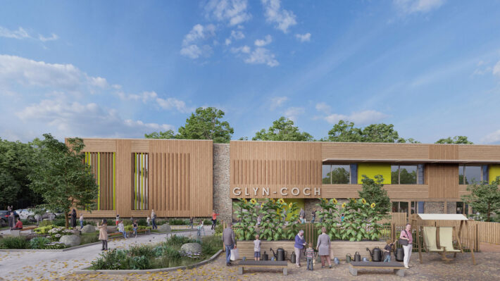 New Primary School at Glyn-coch - Stride Treglown